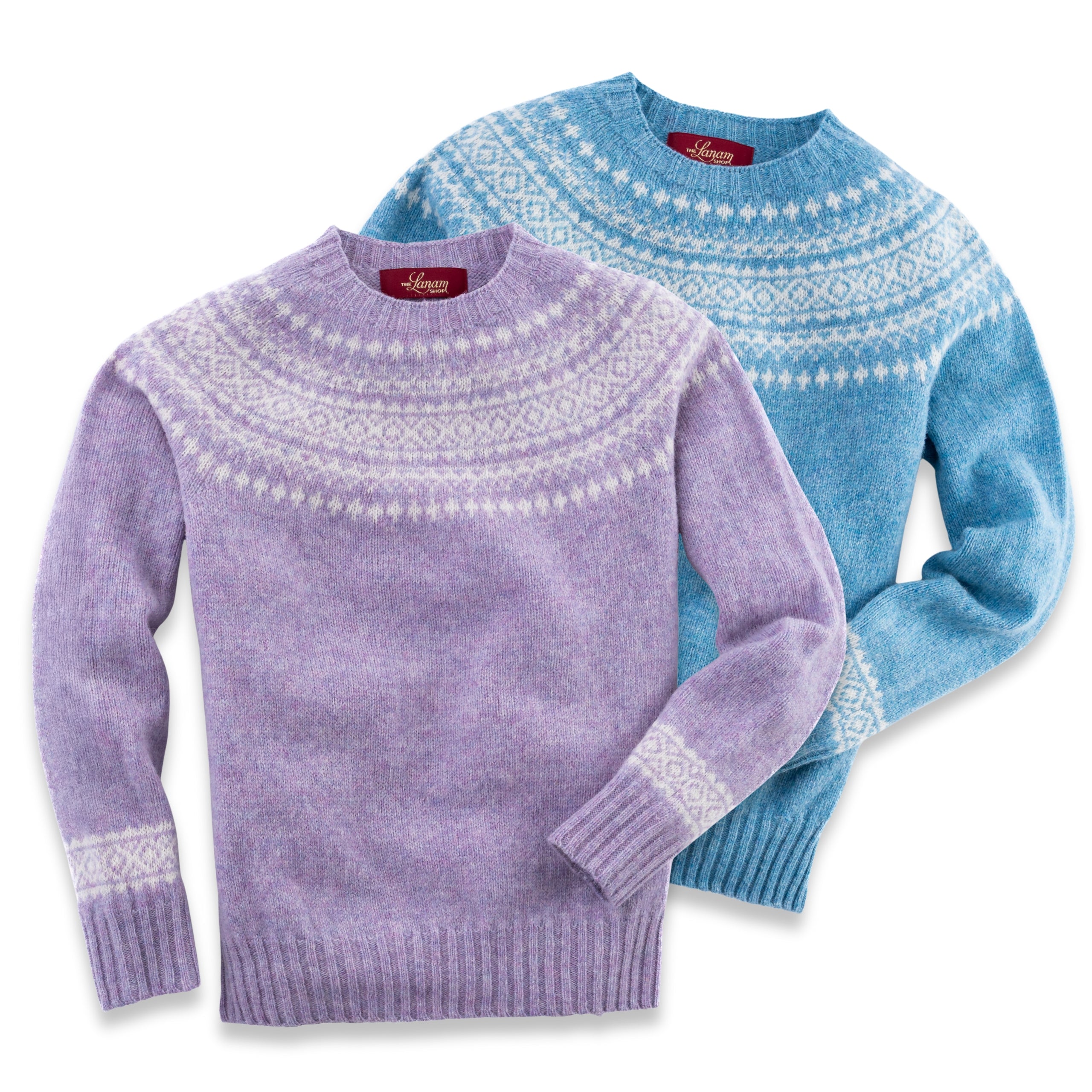 Authentic Women's Shetland Wool Sweaters and Cardigans - The Lanam Shop