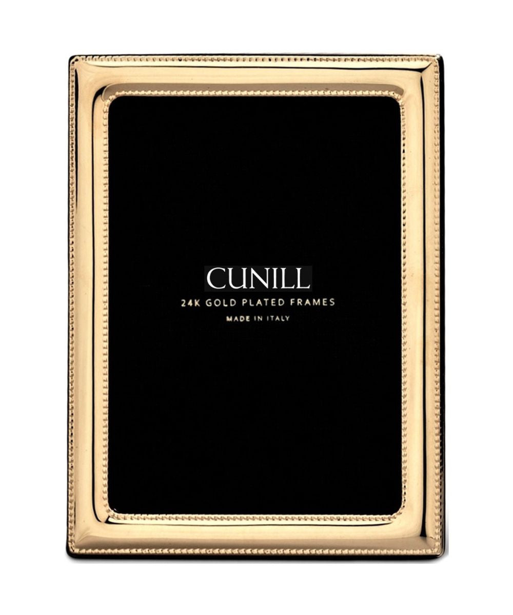 Cunill Pearls Gold Plate Photo Frame | The Lanam Shop