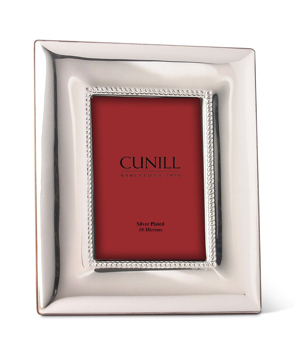 Cunill Rope Silverplate Photo Frame | The Lanam Shop