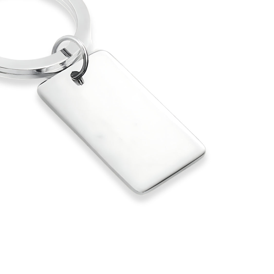 Men's Engravable Sterling Silver Keychains, Key Fobs, and Key Rings ...