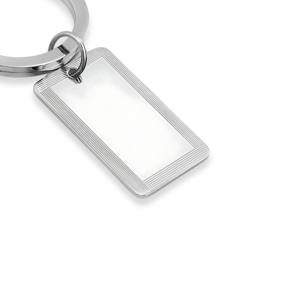Men's Engravable Sterling Silver Keychains, Key Fobs, and Key Rings ...