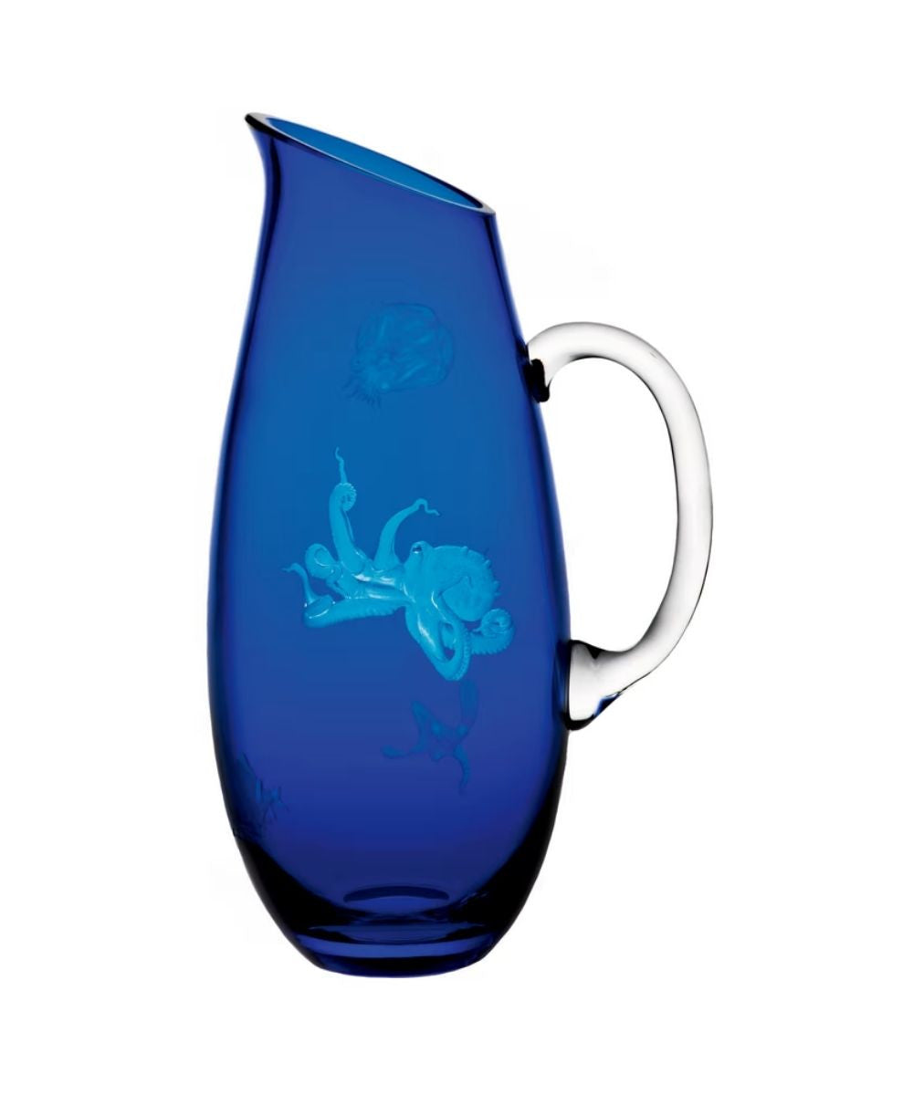 Theresienthal Earth Ocean Crystal Pitcher | The Lanam Shop